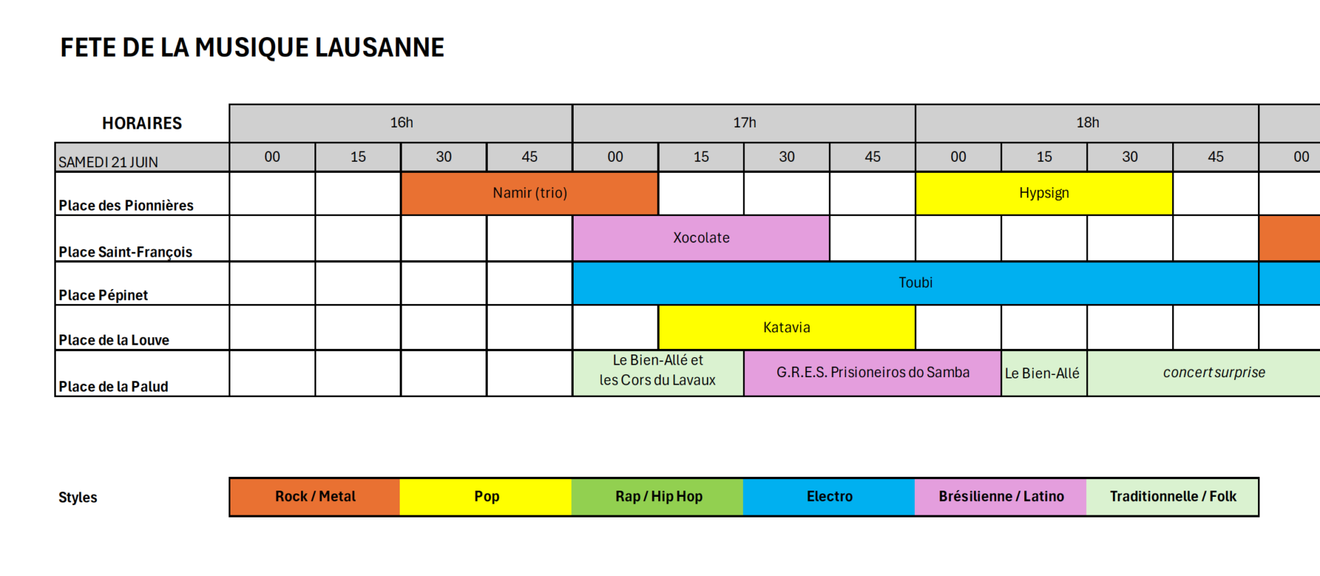 Téléchargez la grille en pdf avec les dernières mises à jours du programme - Fête de la musique ...